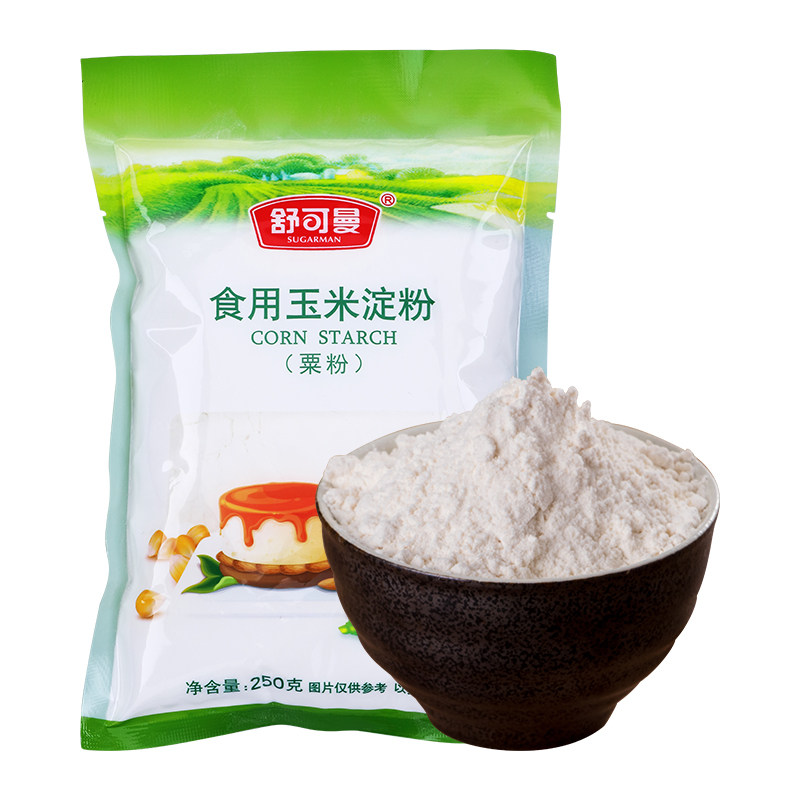 舒可曼食用玉米淀粉Corn starch corn flour 250g勾芡粉烘焙原料_虎窝淘
