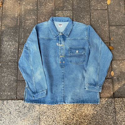 typeI一代套头式牛仔夹克