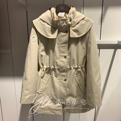 斯凯奇2026新年女童连帽棉服