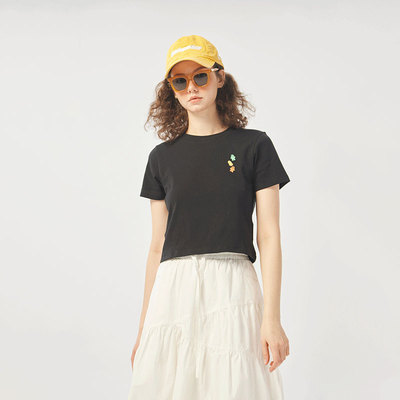 AIMEEWQ小怪兽字母软糖短袖