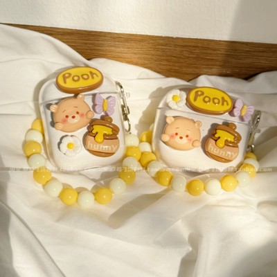 小熊维尼华为荣耀耳机保护套防摔