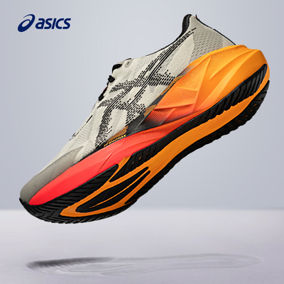 亚瑟士男子缓震透气跑步鞋