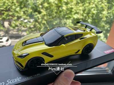 京商 MiniZ 车壳 雪佛兰 克尔维特 ZR1 黄 MZP240Y 【Mini速社】