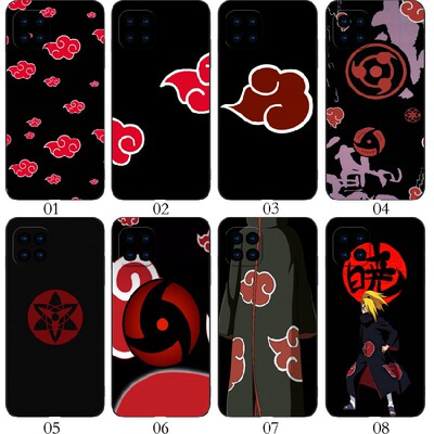 火影红云黑袍 适用 OPPO A92/A53 5G/Reno4 SE/A72/A15/A35/realme/V13/V3/V11/V11S/Q3/Q3i/iPhone/v手机壳