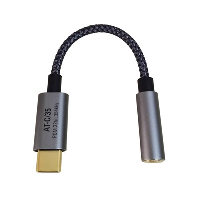 Audio Technica/铁三角 耳机转接线 AT-C35 type-c手机转接线