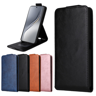 适用于传音Tecno Camon40 Premier带扣上下开疯马纹皮套手机壳插卡防摔保护套商务男女外壳