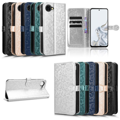 适用于中兴ZTE Nubia S2e，S2R，S2 Lite，A507ZT波点纹皮套手机壳翻盖式防摔保护套商务男女外壳插卡商务