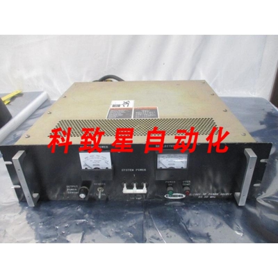 工业配件COMDEL CPS-1001/60 RF POWER SOURCE 60.00 MHZ 208VAC