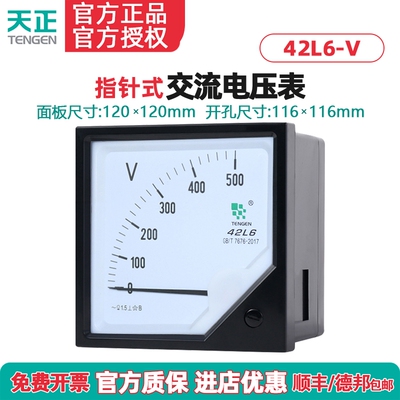电压表天正电气指针式