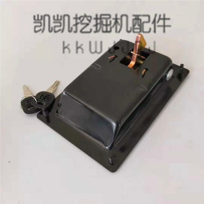 挖掘机卡特312/315D 320B/C/D边门锁 机盖锁锁芯钥匙通用优质配件