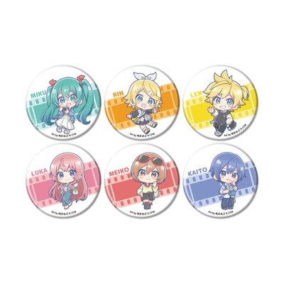 初音未来X北村写真Q版吧唧徽章二次元周边谷子现货镜音kaito