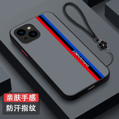 适用iphone14手机壳A2884半透明pgl4保护套pingg14全包平果14防摔ihone14磨砂枫叶麋鹿男款纯色奢华高级感