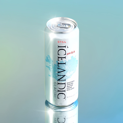 冰岛天然冰川水纯净饮用水PH8.4