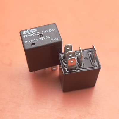 包邮全新871-C-C 24VDC 现货松川15A28VDC汽车继电器 5脚 24VDC24