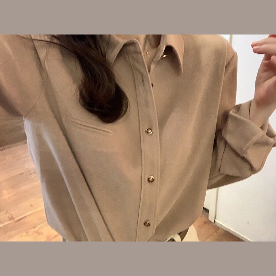 小蜜蜂衬衫~衬衫女秋冬新款长袖高品质衬衣 C0142