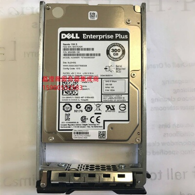 DELL SC100 SC120 SC200 SC220 300G 15K 2.5 SAS 康贝 储存硬盘