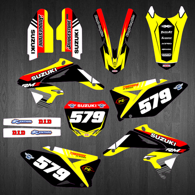 2010 11 12 13 14 15 16 17 18年林木RMZ 250 450贴花贴膜车贴画