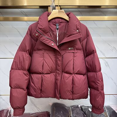 25-27专柜正品新款冬季女装时尚立领短款保暖羽绒服小个子外套