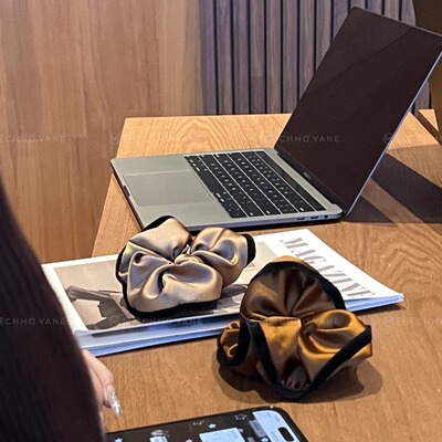 大肠圈高级感通勤扎发头绳