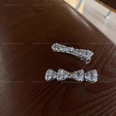 气质满钻刘海发夹新款头饰发饰