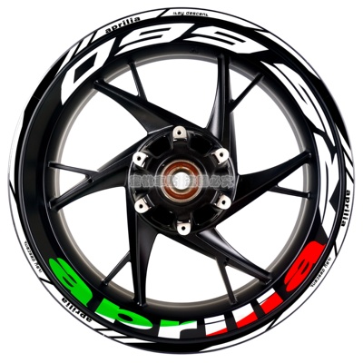 阿普利亚RS660改装轮毂钢圈贴