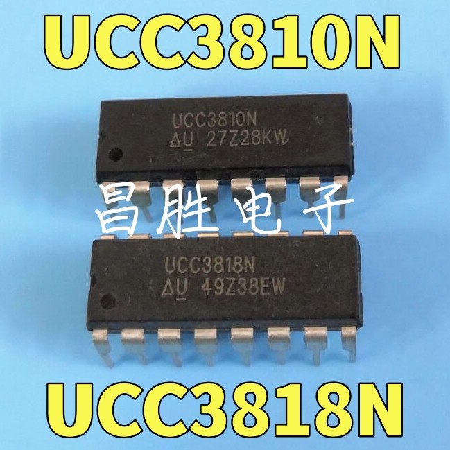 原装正品 UCC3810N UCC3818N电流模式开关电源控制器 DIP-16_虎窝淘