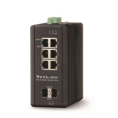 NT-4008-DM2-PN-C【8-PORT GIGABIT MANAGED INDUSTRIA】