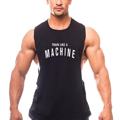 2025 new fitness sports tank tops men gyms workout