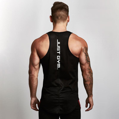 Sports Tank Tops Men Gyms Workout Sleeveles Shirt Male