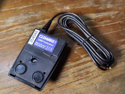 CLEWARE德国制造Usb-FOOTSWITCH踏板U