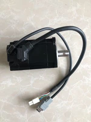 安川7系伺服电机400WSGM7J-04A7C6S成色不