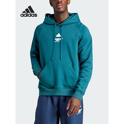 Adidas/阿迪达斯正品AFC LS HD足球男子运动连帽卫衣HZ2062