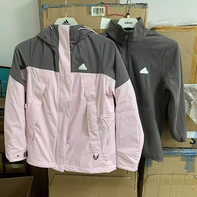 Adidas/阿迪达斯正品CESP 3IN1 JKT女连帽外套JE8588吊牌1499