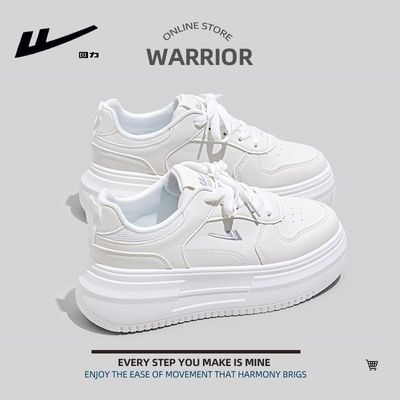 回力小白鞋女款春季透气2026新款厚底板鞋子爆款运动休闲百搭女鞋