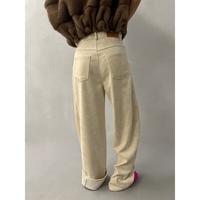 九1214韩国东大门休闲长裤区MaisonStaff-8727788冬款知性新款