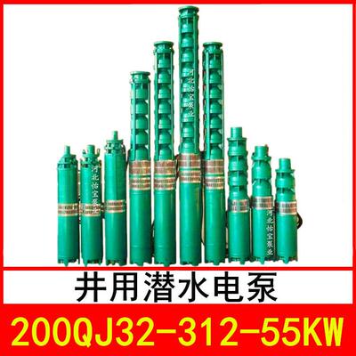 200QJ32-312/24井用潜水电泵深井泵QJR热水泵立式多级泵
