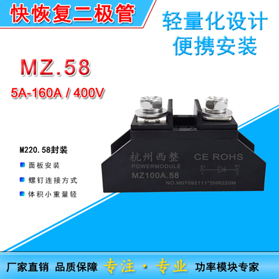 小型快恢复二极管模块MZ.58