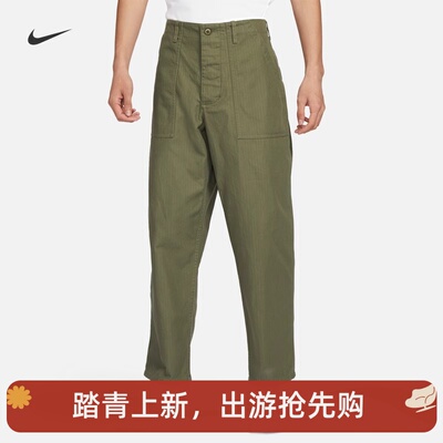 耐克男子宽松休闲直筒工装长裤