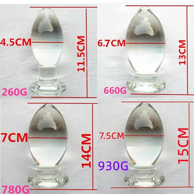 A glass-made anus used as a masturbation toy