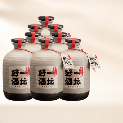 金六福一坛好酒兼香型白酒