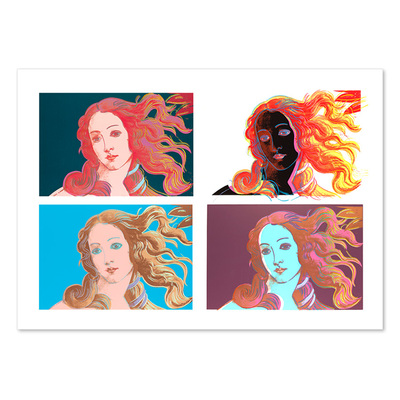 liveart安迪沃霍尔Andy Warhol维纳斯诞生波普艺术原版装饰画海报