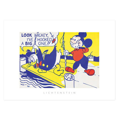 Mickey英国卡通米奇装饰画