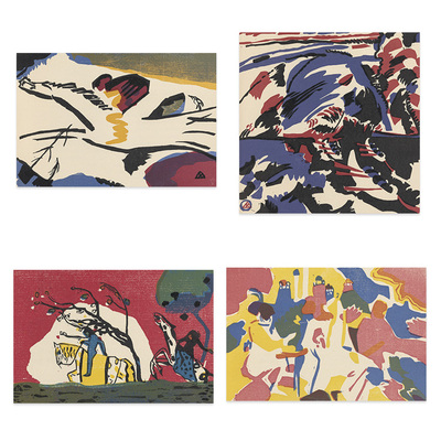 进口英国Rosenstiels画家Wassily Kandinsky原版装饰画Lyrical