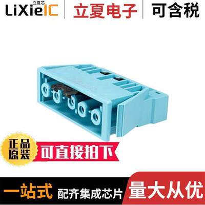 1698P5V连接器 〔CONN RCPT 5POS CLAMP/SPR PNLMT 〕