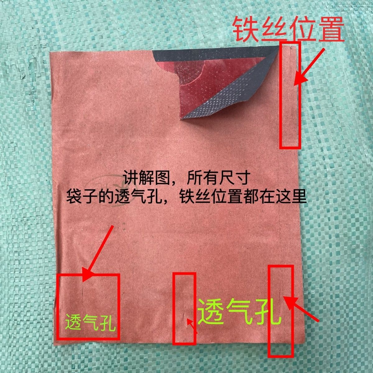 德国品质苹果专用套袋苹果袋果袋纸袋水果套袋苹果袋子黄金牛皮纸