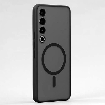 【独立按键/TPU软边后硬】磨砂透明光栅魅族20PRO手机壳撞色精孔20C保护壳后盖妙磁吸适用波纹瓦楞 唯魅科技