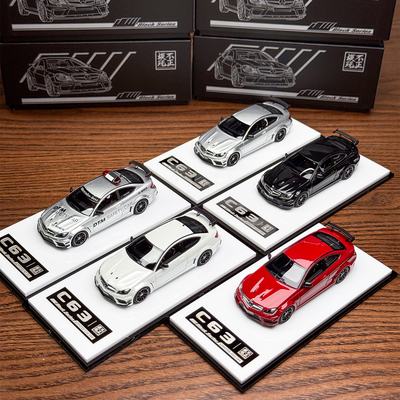 不正模玩164奔驰C63树脂车模