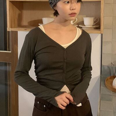 六1125韩国正品dailymarket-17545 针织衫区正品修身休闲欧美直邮