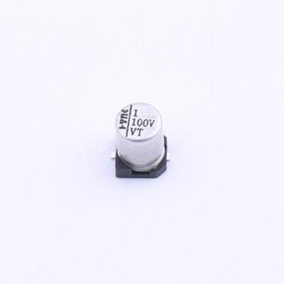 HY2A010MC040054MEO 贴片型铝电解电容 1uF ±20% 100V SMD,D4xL5