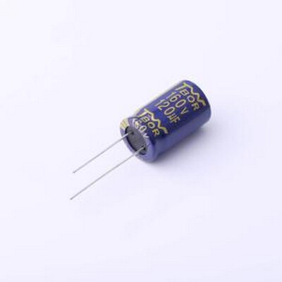 CX121MKC20B 直插铝电解电容 120uF ±20% 160V 插件,D13xL20mm